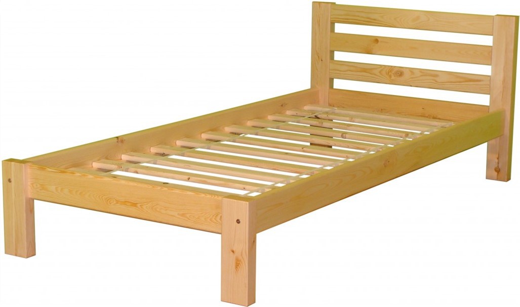 Postel NINA 90x200 masiv - Nabytek-forliveshop.cz